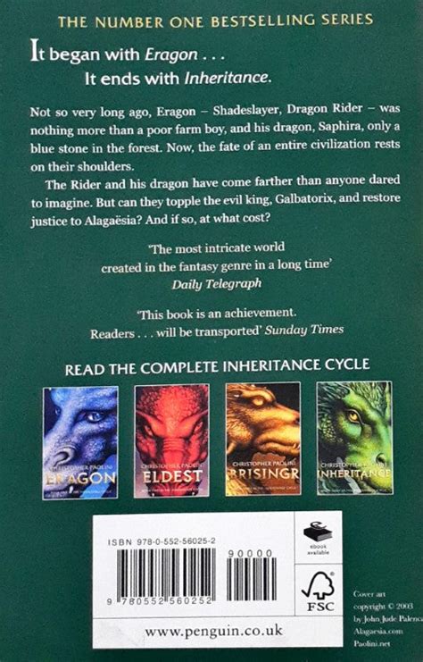 Inheritance Book Four In The Inheritance Cycle Books And You