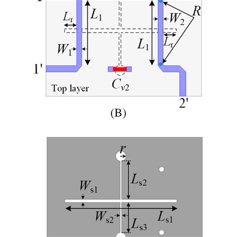 The Schematic Of The Tunable Capacitor Geometry Of The Proposed Tunable Download Scientific