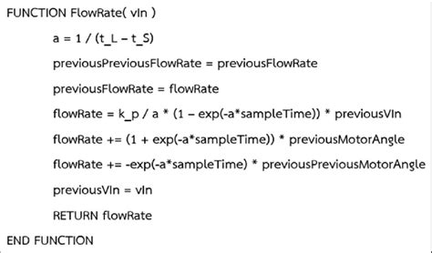 9 pseudocode of the water pump system download scientific diagram