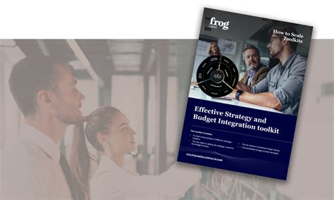 Effective Strategy And Budget Integration Frog Capital