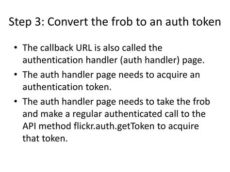 Flickr Authentication Ppt Download