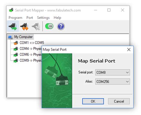 Serial Port Mapper Map Serial Ports To Any Other Port Names Swap Existing Serial Ports