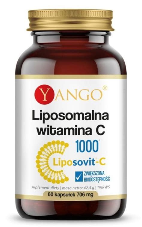Liposomalna Witamina C 60 Kapsułek Yango Skład Cena Opinie