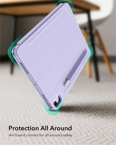 Purple Ipad Air 11 Inch M4 Shift Keyboard Case And Anti Lost Stylus Esr