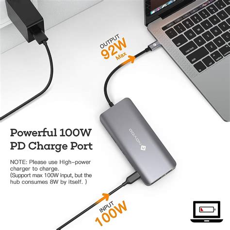 Usb C Port Hub Docking Station In Laptop Docking Station Dual Monitors Type C Adapter