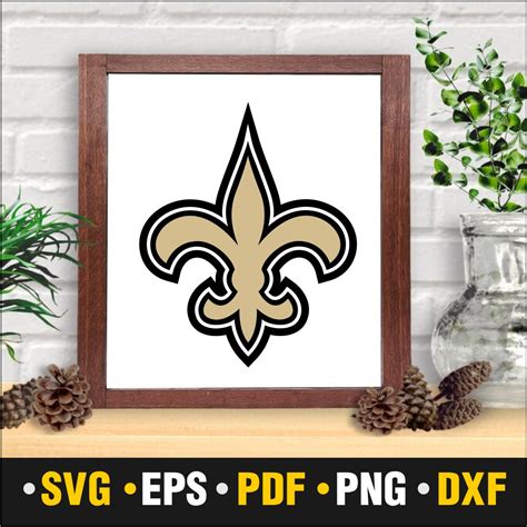 New Orleans Saints Svg Pdf Png Dxf Eps Masterbundles