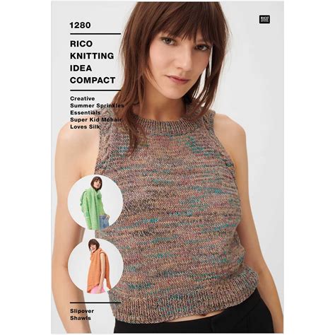 Rico Dk Knitting Pattern 1280 Wool N Stuff