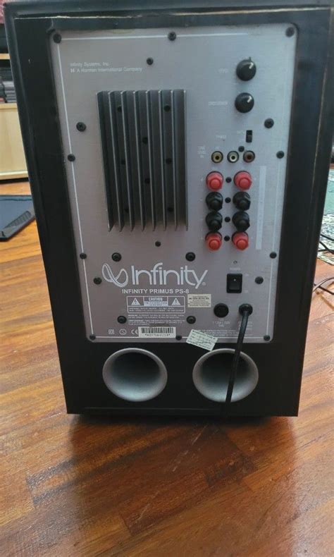 Subwoofer Infinity Primus Ps 8 Audio Soundbars Speakers And Amplifiers