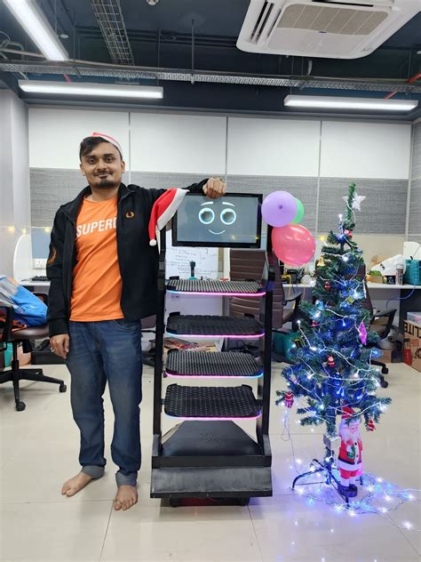 Innovation Robotics Christmascelebration Humanmachineduo Ai Arijit Das
