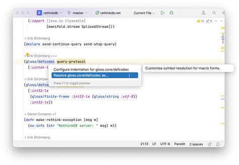 Cursive Macro Support