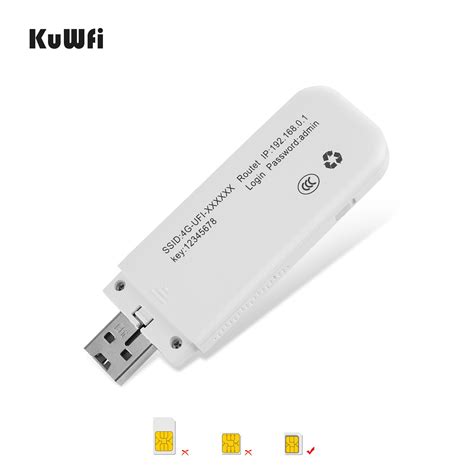 Kuwfi G Wifi Modem Dongle Router Mbps Universal Unlocked G Sim Card Wifi Adaptor