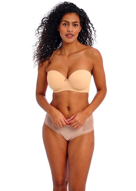 Deco Nude Moulded Strapless Bra From Freya