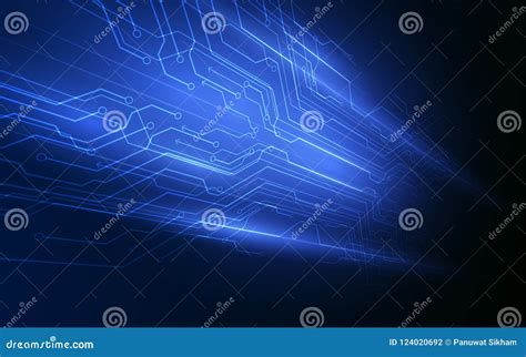 Abstract Digital Hi Tech Technology Innovation Concept Vector Ba Stock Vector Illustration Of