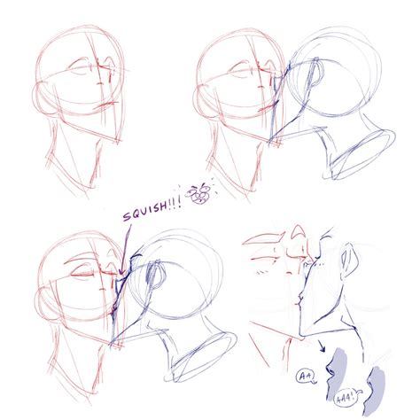 Kiss Drawing Reference