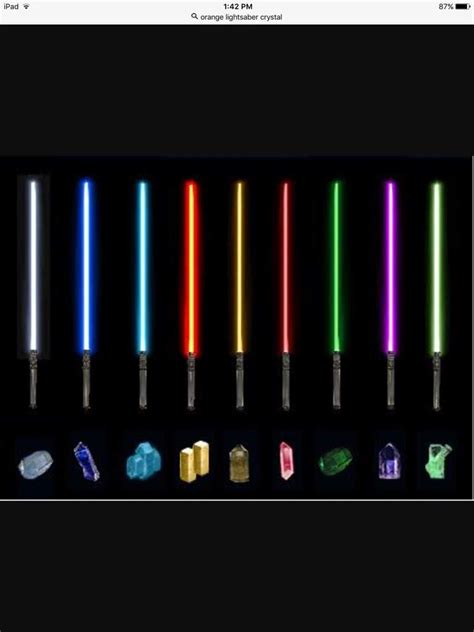 Lightsaber Color Meanings What Do All The Different 55 Off