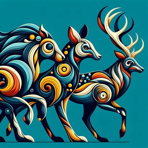 Ai产生的 鹿 波浪 Pixabay上的免费图片 Pixabay