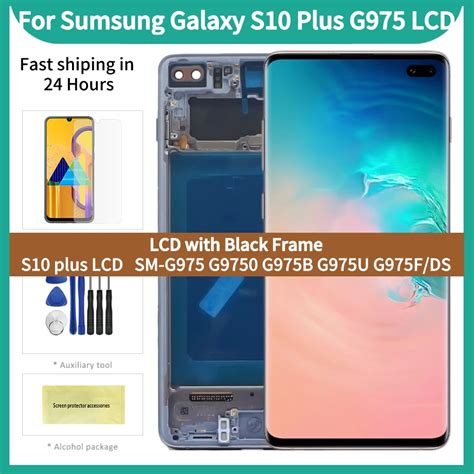 Amoled Lcd Display Touch Screen Replacement With Dots For Samsung