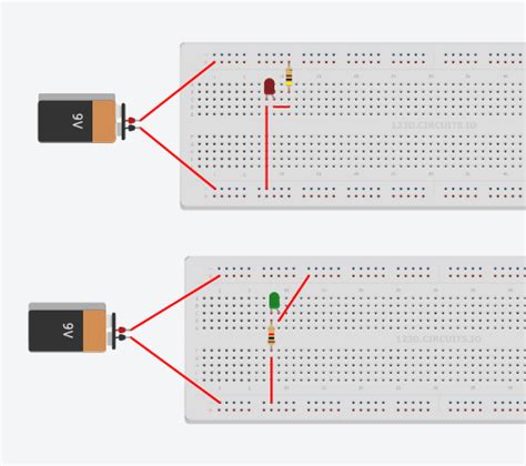 Series Parallel Circuit Breadboard