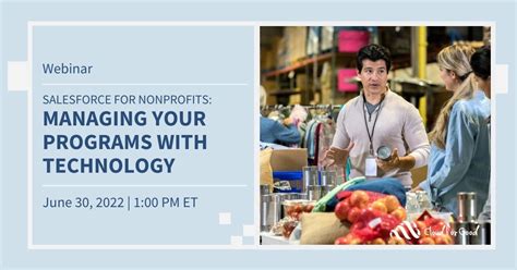 Salesforce For Nonprofits Managing Your Programs With Technology