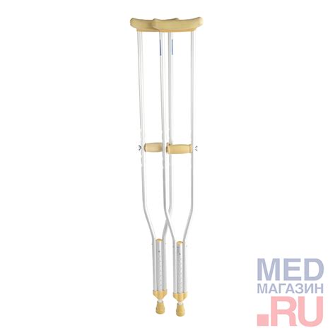 Костыли подмышечные без УПС U Standart купить в «Мед-Магазин.ру ...