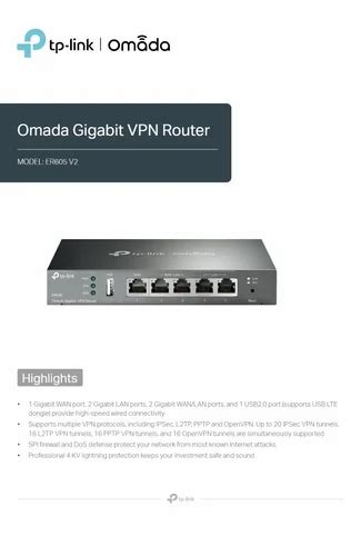 Tp Link Er At Rs In New Delhi ID