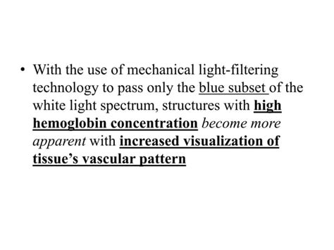 Narrow Band Imaging PPTX