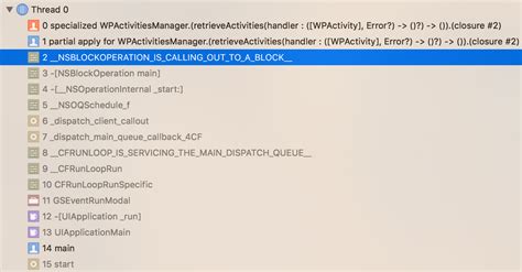 Ios Swift Crash Report Function Signature Specialization Owned To