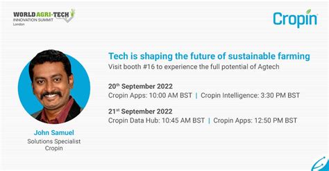 Cropin On Linkedin Agtech Future Sustainablefarming Ai Ml Intelligence