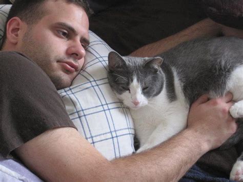 Mark And Riblet Cat Work Cats Men With Cats