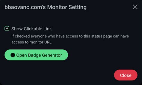 Clickable Link Monitors Arent Underlined When Editing Status Page · Issue 3795 · Louislam