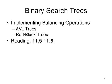 Ppt Binary Search Trees Powerpoint Presentation Free Download Id