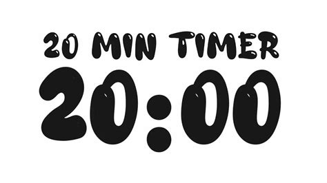 20 Minute Countdown Timer With Ticking Sound And Alarm 20 Minute Countdown Timer With Ticking Sound And Alarm