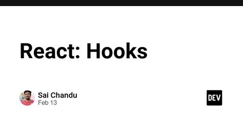 React Hooks Dev Community