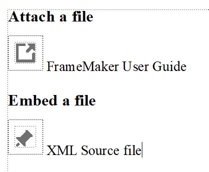 Attach Or Embed Files