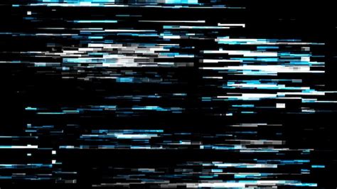 premium photo hacked computer screen with glitch effect error templates with distortion lines