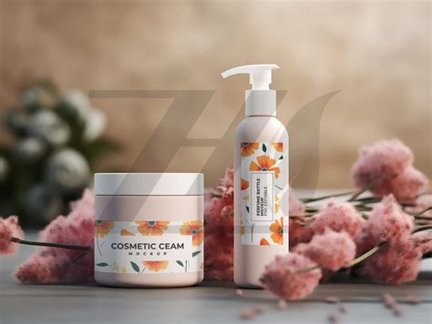 دانلود فایل لایه باز موکاپ پمپی و قوطی محصولات آرایشی و بهداشتی دانلود رایگان فایل لایه باز