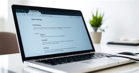 What Are The Server Settings For Spectrum Email
