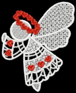 CSS438 FSL Valentine Angels C Some Stitches CSS438 FSL Valentine Angels C Some Stitches