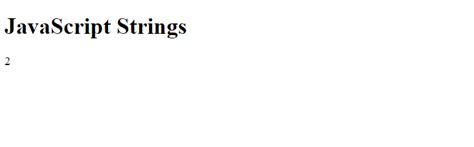 Javascript Strings Studyopedia