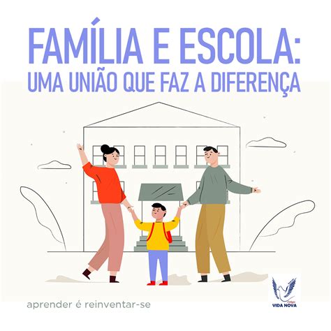 Família E Escola A União Que Faz A Diferença Colégio Vida Nova