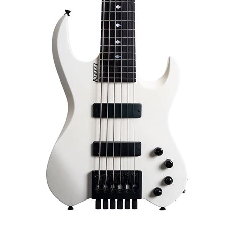 Kiesel Vader 6 String Headless Bass 2021 White Reverb