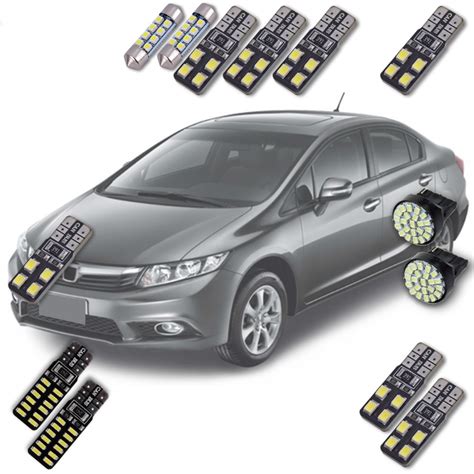 Kit Led Honda Civic 2012 A 2017 A Pronta Entrega Shopee Brasil