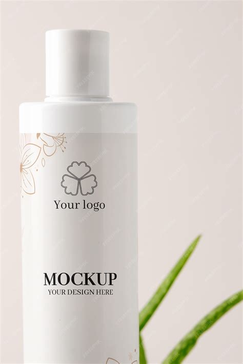 Premium Psd Shampoo Packaging Mockup Design