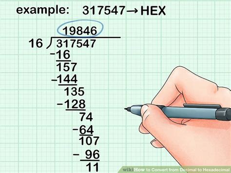 How To Convert From Decimal To Hexadecimal With Converter