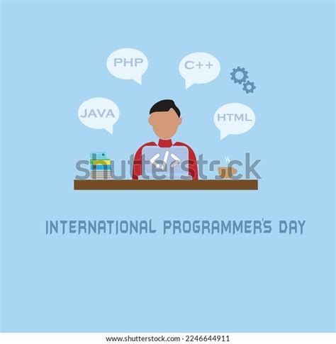 Programmers Day International Programmers Day Worlds Stock Vector Royalty Free 2246644911