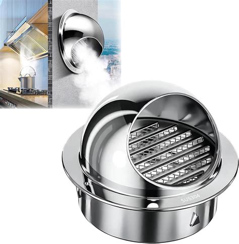 Ventilation Outlet Durable 304 Stainless Steel Air Vent