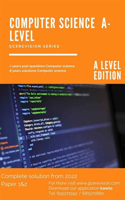 Advance Level Computer Science Pamphlet