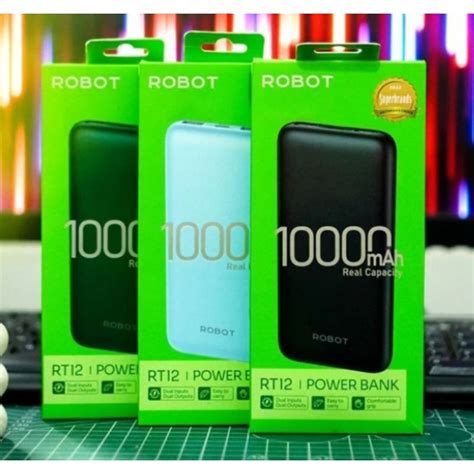 Jual Robot Rt12 Powerbank 10000mah Shopee Indonesia