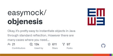 Github Easymockobjenesis Okay Its Pretty Easy To Instantiate
