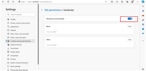 Enable Javascript On Microsoft Edge Tpoint Tech